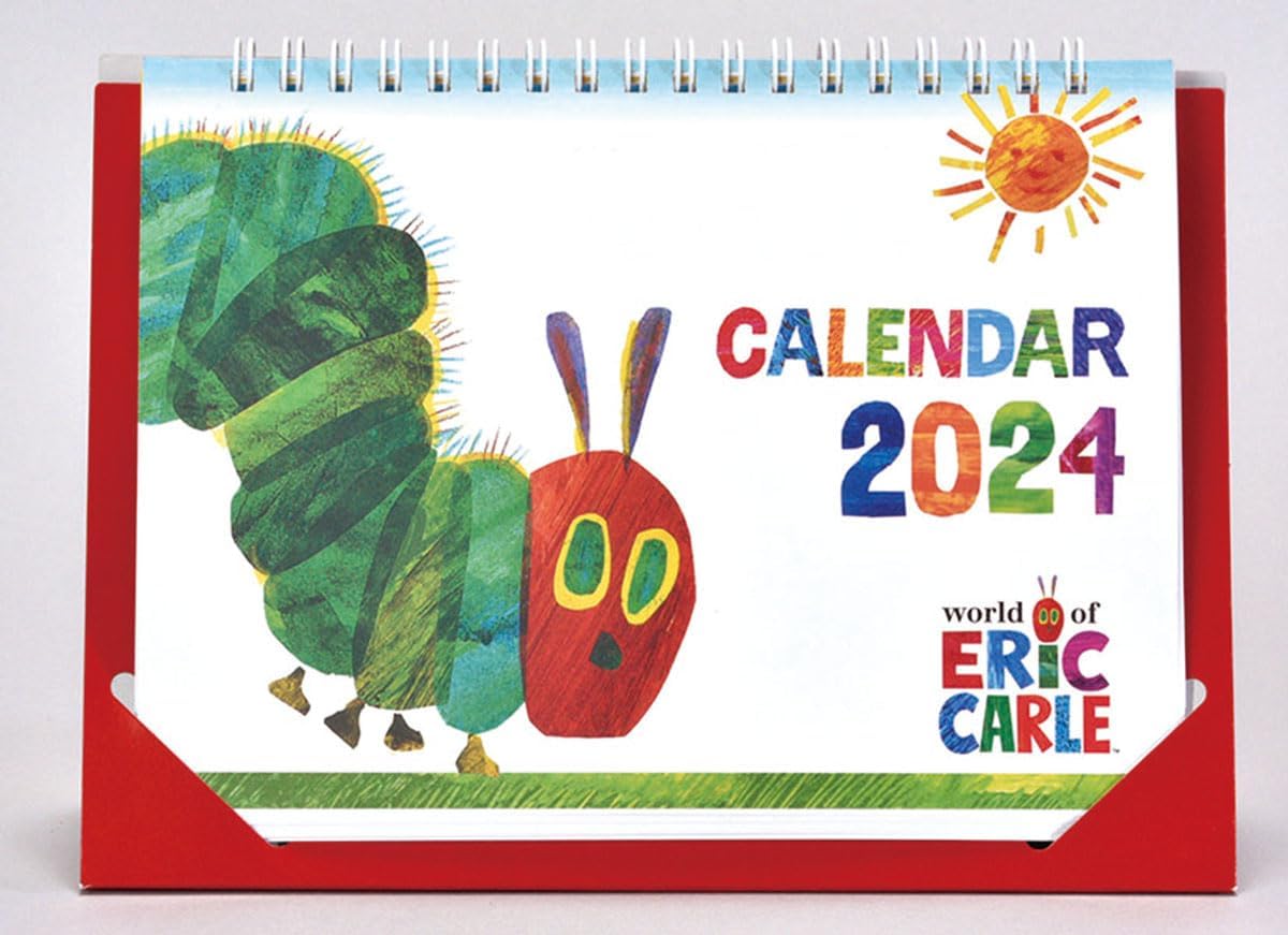 KS Hanbai Desk Calendar Eric Carle Pop-up 2024 CL24-0500 — Japanese ...