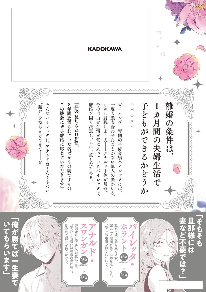 Haikei Mishiranu Danna-sama, Rikon shite Itadakimasu I – Japanese Book ...