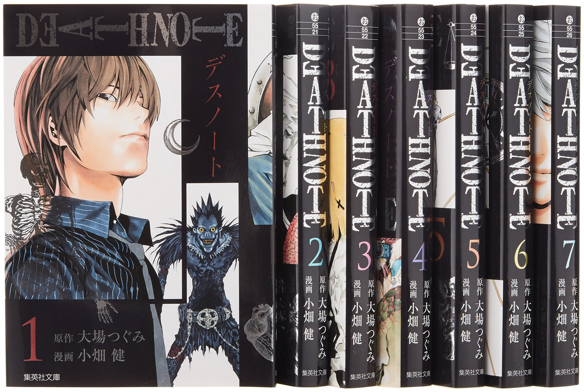 DEATH NOTE Bunko Comic Complete Set of 7 Volumes – Japanese Book Store